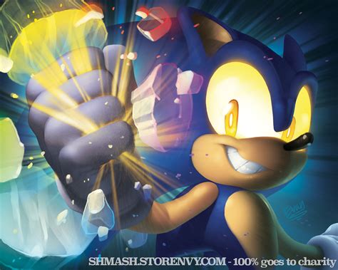 Sonic The Hedgehog Super Smash Bros And 1 More Drawn By Evan Stanley