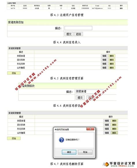 家庭食谱菜谱管理系统的设计与实现 JSP SQLServer 含录像 Javaweb 毕业设计论文网