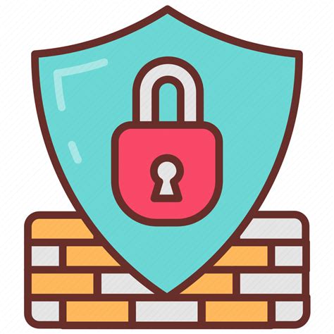 Penetration Testing Firewall Protective Wall Shield Antivirus Icon Download On Iconfinder