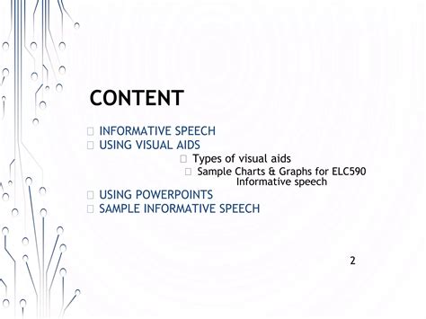 Informative Speech Ppt