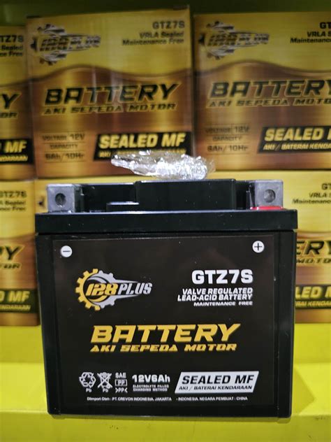 AKI KERING GTZ S AMPERE MOTOR SATRIA FU MERK PLUS AKI MOTOR VARIO AKI MOTOR VARIO