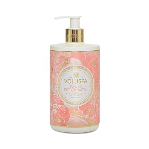Voluspa Saijo Persimmon Hand Lotion 450ml 7 Små Rom Med Velvære