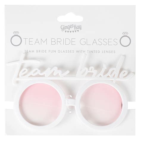 Team Bride White Glasses £299 15 In Stock Last Night Of Freedom