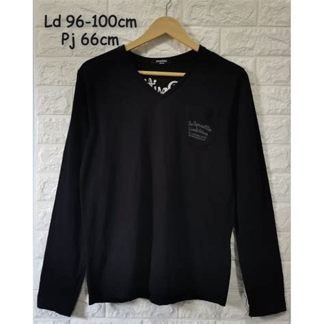 Jual Preloved/thrift baju kaos lengan panjang atasan pria/wanita unisex ...