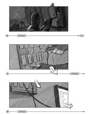 Cancelled Tomb Raider Motion Picture Reboot Storyboards By Jake Lunt Davies