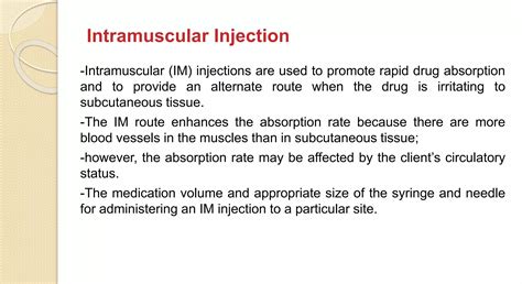 Administration Of Intramuscular Injectionpptx