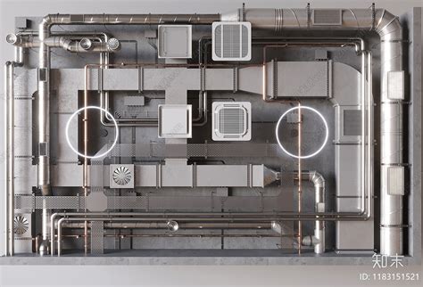 管道3d模型下载【id 1183151521】 知末3d模型网