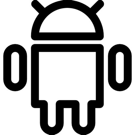 Android Basic Rounded Lineal Icon