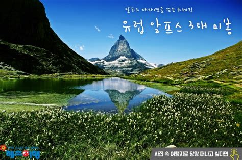 스위스여행 몽블랑융프라우마테호른알프스 트레킹 네이버 블로그