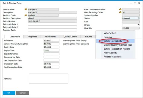 Batch Traceability Computec Learn