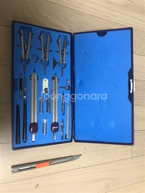 스탠다드 제도기 콤파스 세트30도 Nt 커터칼 문구사무용품 중고나라