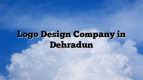 Logo Design Company In Dehradun Leciel Technologies