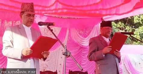 Rajendra Pandey Appointed Chief Minister Of Bagmati