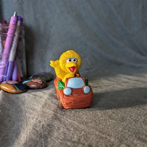 Hasbro Toys Sesame Street Big Bird Nest Car Hasbro 22 Figure