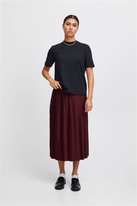 Wimsy Pleated Midi Skirt Port Royal Love Cherish Skirt