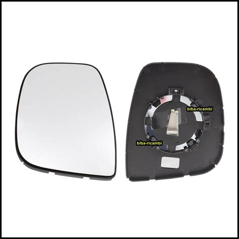 V Piastra Specchio Retrovisore Termico Lato Sx Guidatore Per Citroen