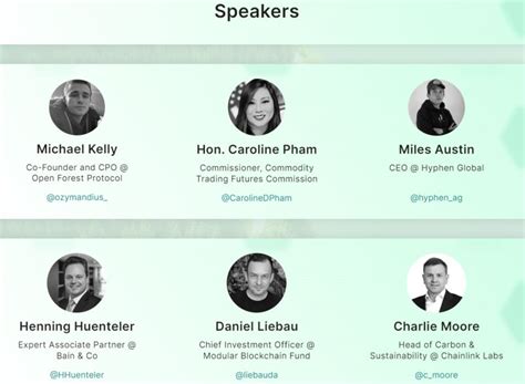 Daniel Liebau On Linkedin Sustainability Blockchains Newyork Cftc