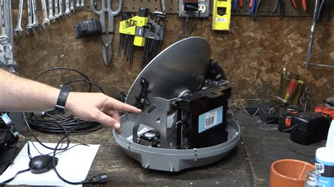 Inside A Portable Satellite Dish 3d Print Errori Ed Esperienze