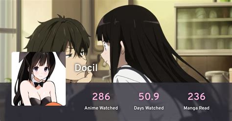 Docils Profile · Anilist