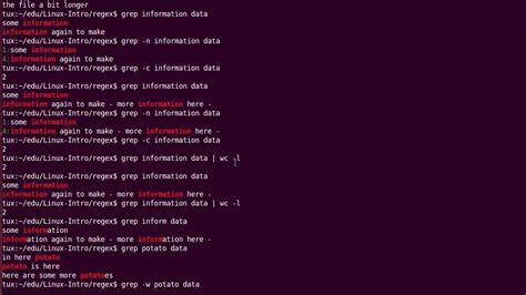 M07t11 Intro To Linux Regular Expressions Grep Rudiments Youtube