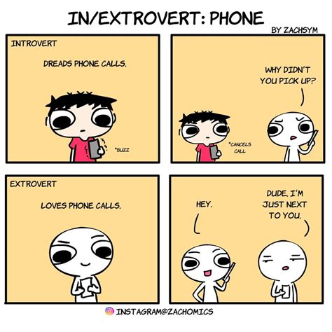 11 Comics That Will Help You Decide If Youre An Introvert Or Extrovert Bored Panda