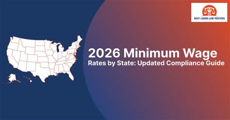 2026 Minimum Wage Rates By State Updated Compliance Guide Best Labor