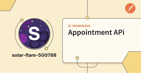 appointment api postman api network