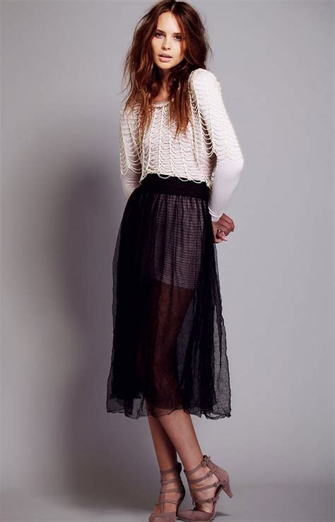 Sheer Skirt