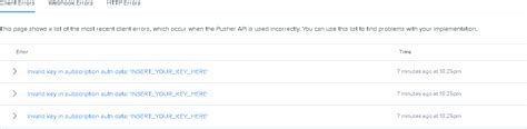 Messageinvalid Key In Subscription Auth Data · Issue 238 · Pusher