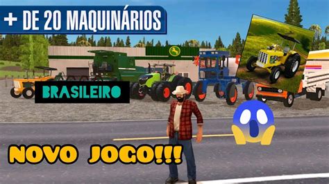 NOVO JOGO DE FAZENDA QUE SE PASSA NO BRASIL PARA ANDROID FARMING SIM