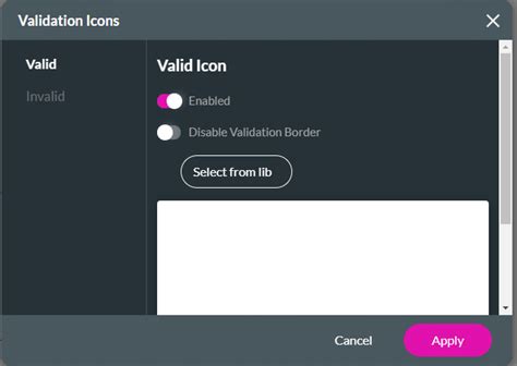 Validation Icon Status Titan Web