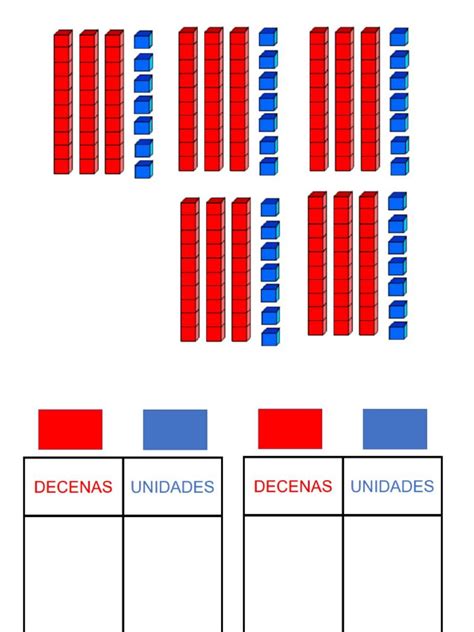 Unidades Y Decenas Pdf