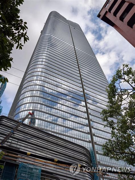 일본서 가장 높은 빌딩 아자부다이 힐스 연합뉴스