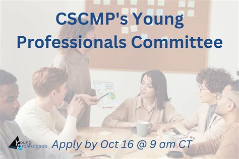Calling Dedicated Young Professionals Are You An Involved Cscmp Member