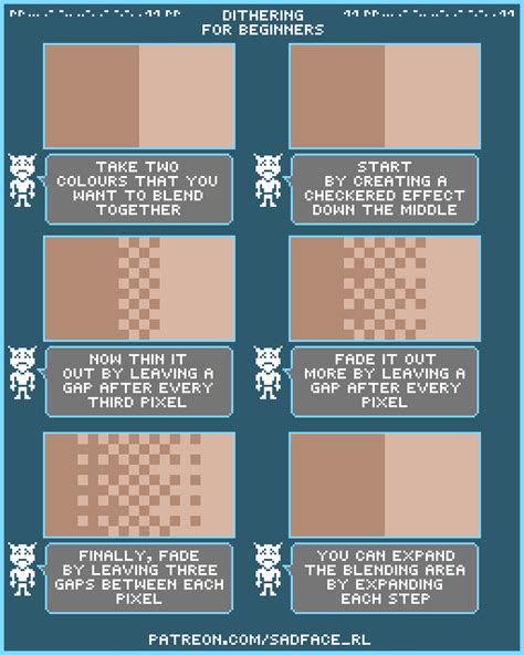Pixel Art Tutorial Beginner Tutorial Dithering Luke On Patreon