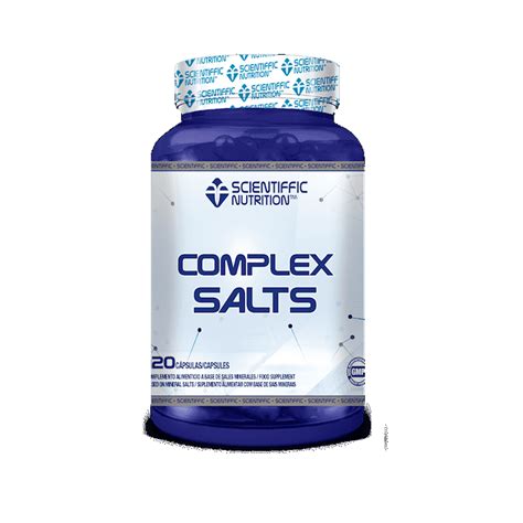 Complex Salts Scientiffic Nutrition 90 Capsulas Con Electrolitos