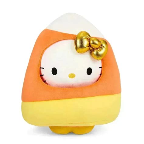 Hello Kitty 13 Halloween Candy Corn Plush Candy Warehouse
