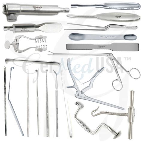 Basic Craniotomy Instrument Set 20 Discount Germedusa Inc