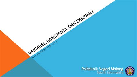 Variabel Konstanta Dan Ekspresi Dalam Program JAVA Joesha Pictures