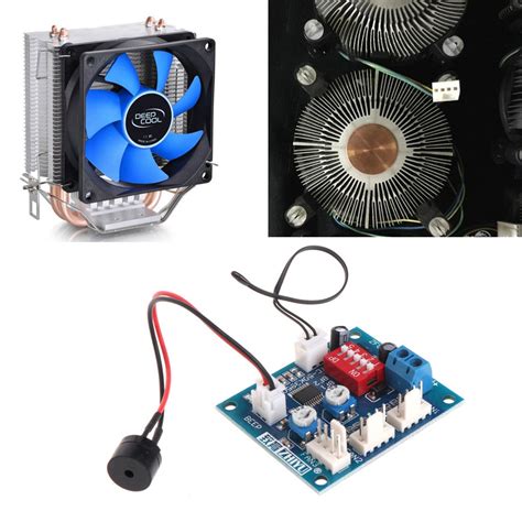V CPU Fan Temperature Control PWM Speed Controller Module Alarm Sensor Shopee Malaysia