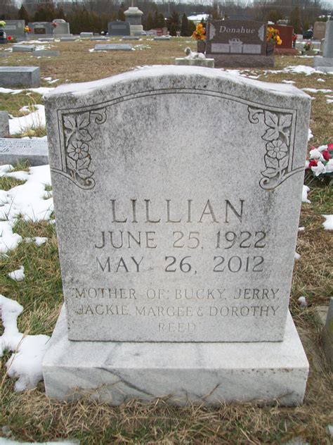 Lillian Lenore Abbott Reed 1922 2012 Find A Grave Memorial