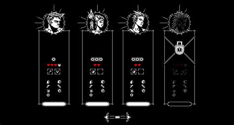 Wip Working On A Character Selection Screen Been Really Enjoying