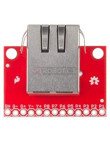 Conversor De Liga Es Da Ficha Rj Em Pinout Pads Sparkfun Bo