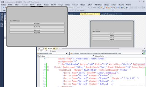 WPF中使用StackPanelBorder进行简单布局 stackpanel 适应窗口 CSDN博客