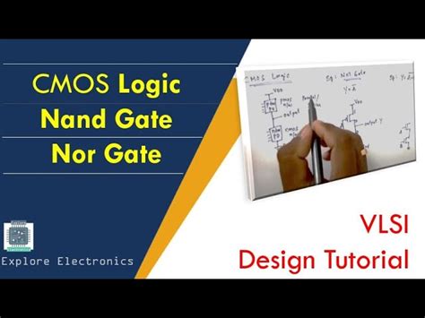 Nand And Nor Gate Using Cmos Technology Vlsifacts Transistor Level