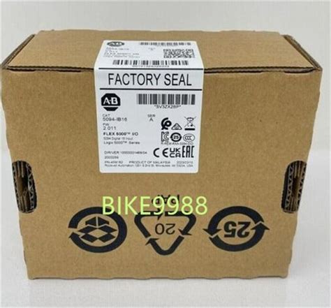 New Factory Sealed Ab 5094 Ib16 A Flex Logix 5000 Dc Input Module Io