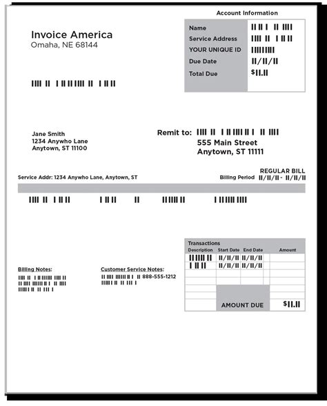 How To Read Your Bill Invoice America
