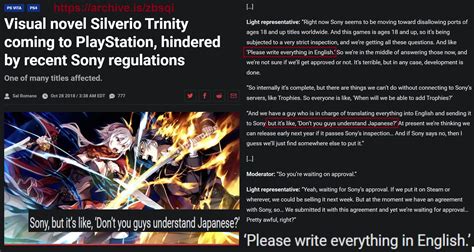 Sony Hate Thread Page 629 Kiwi Farms