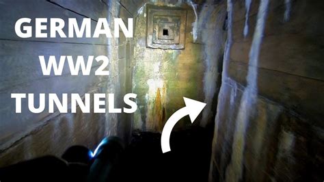 German Ww2 Tunnels And Bunkers And A Incredible Secret Entrance Youtube