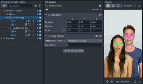 Working With Multiple Faces Snap For Developers